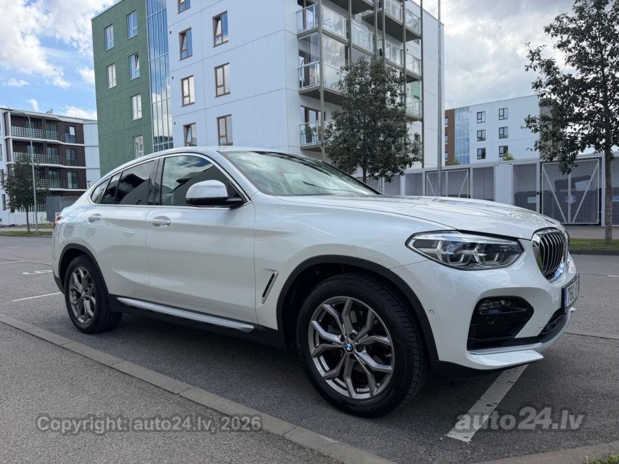 Balts BMW X4 2020 Tallina, ar dzinēja tilpumu 2.00 L un nobraukumu 49 tūkst. km par 37990 €, foto 1 vietnē AUTOMOTO.COM.LV