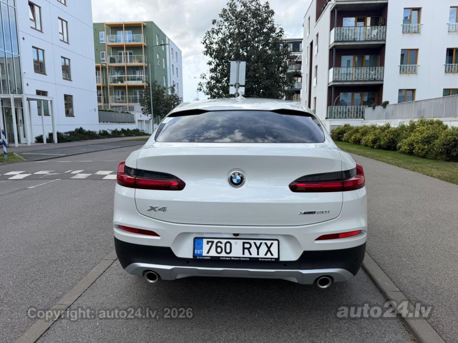 Balts BMW X4 2020 Tallina, ar dzinēja tilpumu 2.00 L un nobraukumu 49 tūkst. km par 37990 €, foto 7 vietnē AUTOMOTO.COM.LV