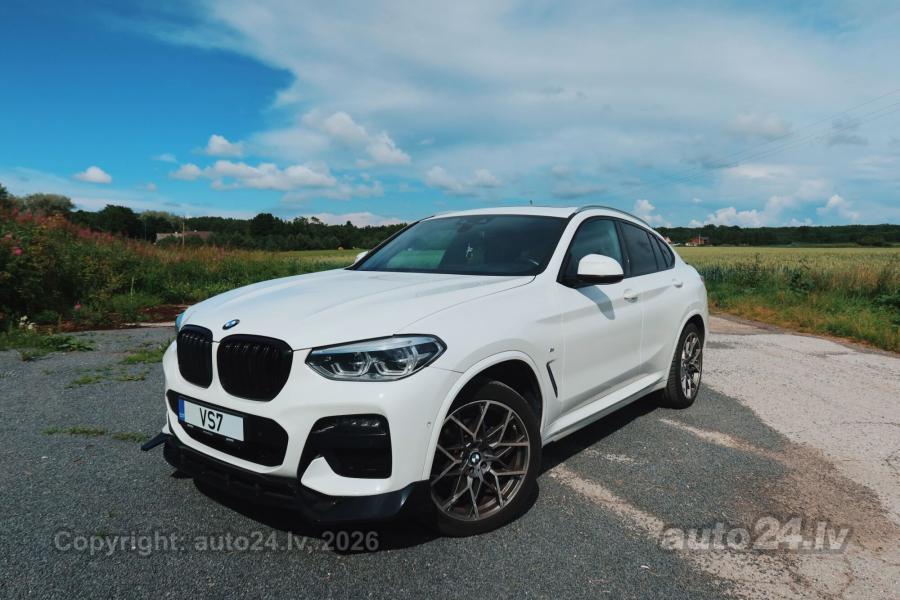 White BMW X4 2021 in Tallinn, with an engine capacity of 2.00 L and mileage of 75 thousand km for 42000 €, photo 1 on AUTOMOTO.COM.LV