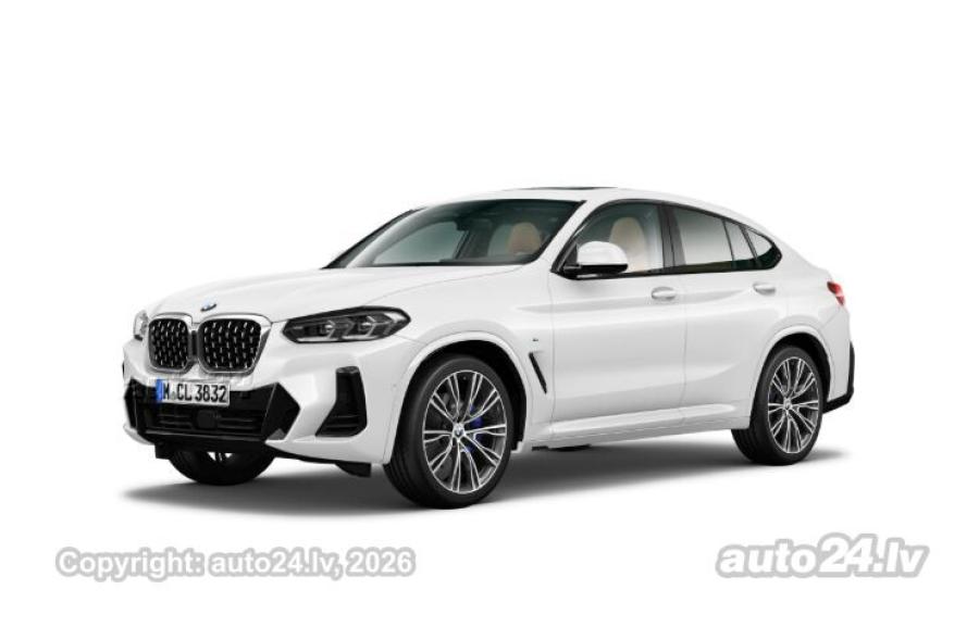 White BMW X4 2024 in Tartu, with an engine capacity of 3.00 L and mileage of 47 thousand km for 59900 €, photo 1 on AUTOMOTO.COM.LV