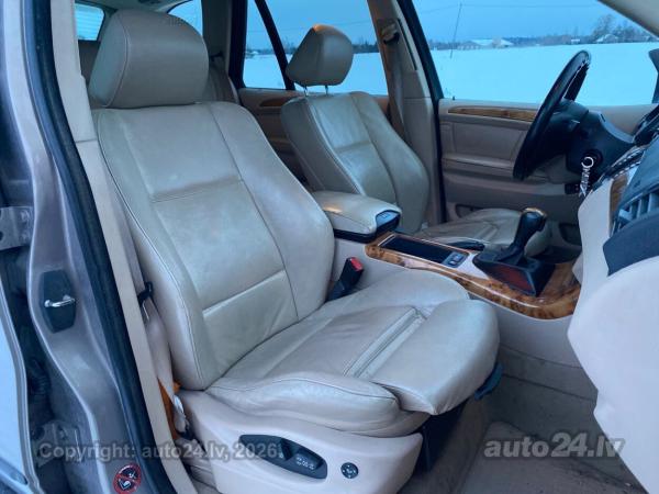 Beige BMW X5 2006 in Paide, with an engine capacity of 3.00 L and mileage of 380 thousand km for 4200 €, photo 11 on AUTOMOTO.COM.LV