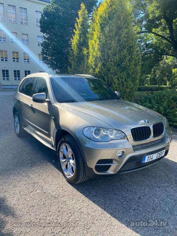 Beige BMW X5 2011 in Tallinn, with an engine capacity of 3.00 L and mileage of 303 thousand km for 10500 €, photo 6 on AUTOMOTO.COM.LV