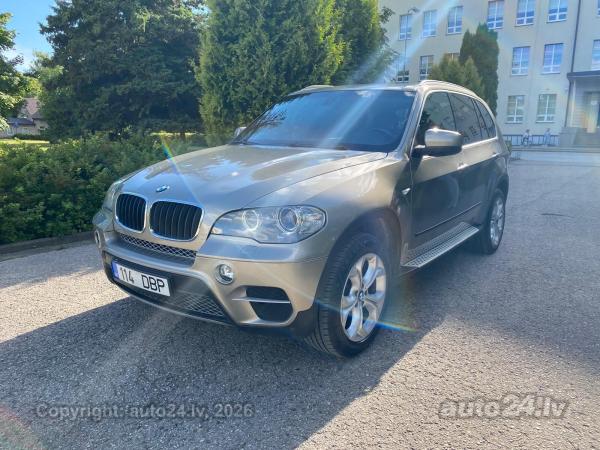Beige BMW X5 2011 in Tallinn, with an engine capacity of 3.00 L and mileage of 303 thousand km for 10500 €, photo 8 on AUTOMOTO.COM.LV