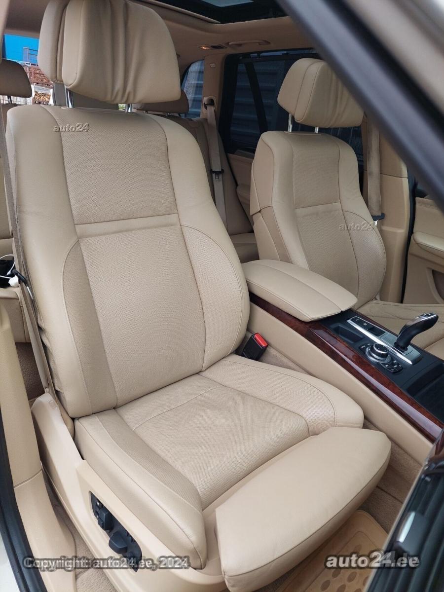 Beige BMW X5 2011 in Tallinn, with an engine capacity of 3.00 L and mileage of 311 thousand km for 11500 €, photo 16 on AUTOMOTO.COM.LV