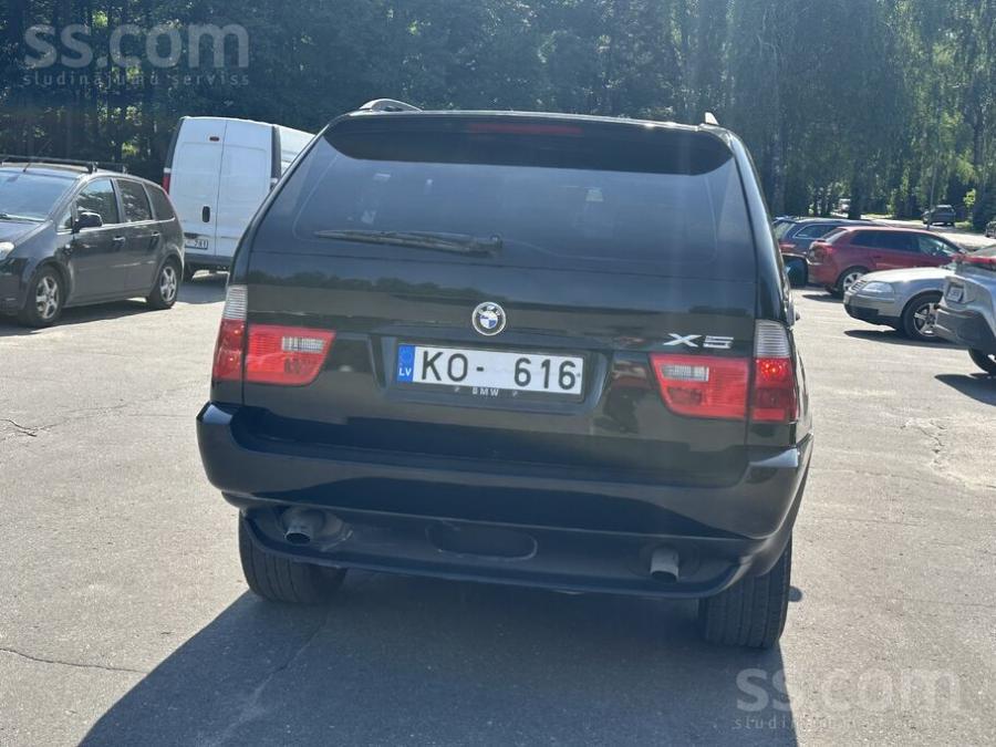 Melns BMW X5 2000 Rīga, ar dzinēja tilpumu 3.00 L un nobraukumu 0 tūkst. km par 3900 €, foto 1 vietnē AUTOMOTO.COM.LV