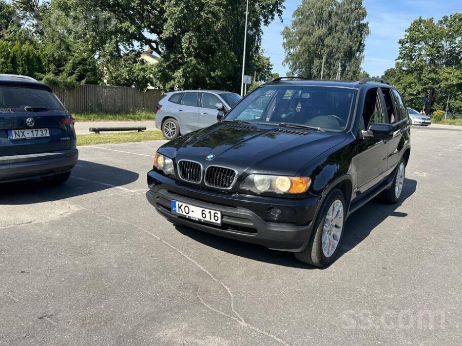 Melns BMW X5 2000 Rīga, ar dzinēja tilpumu 3.00 L un nobraukumu 0 tūkst. km par 3900 €, foto 4 vietnē AUTOMOTO.COM.LV