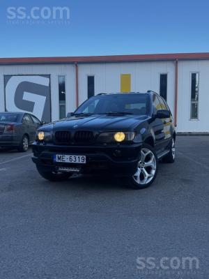 Melns BMW X5 2001 Daugavpils, ar dzinēja tilpumu 3.00 L un nobraukumu 430 tūkst. km par 3800 €, foto 1 vietnē AUTOMOTO.COM.LV