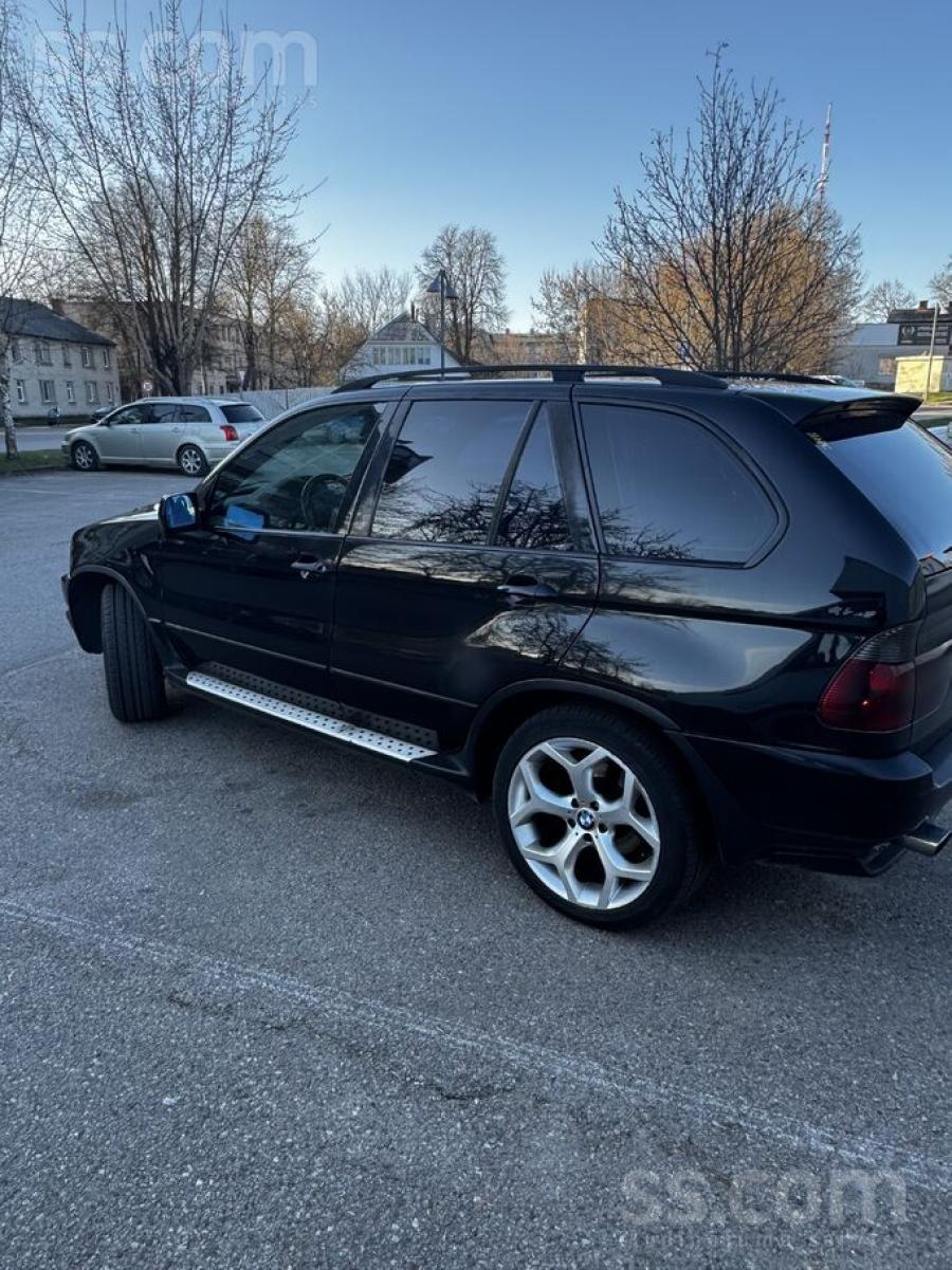 Melns BMW X5 2001 Daugavpils, ar dzinēja tilpumu 3.00 L un nobraukumu 430 tūkst. km par 3800 €, foto 4 vietnē AUTOMOTO.COM.LV