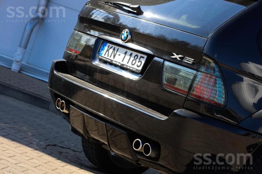 Melns BMW X5 2001 Rīga, ar dzinēja tilpumu 4.40 L un nobraukumu 0 tūkst. km par 3995 €, foto 8 vietnē AUTOMOTO.COM.LV