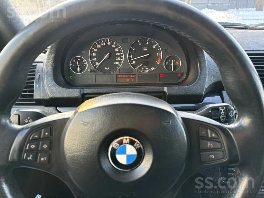 Black BMW X5 2001 in Riga, with an engine capacity of 3.00 L and mileage of 0 thousand km for 2850 €, photo 7 on AUTOMOTO.COM.LV