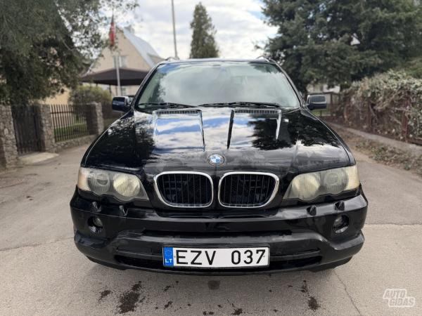 Melns BMW X5 2001 Kauņa, ar dzinēja tilpumu 3.00 L un nobraukumu 252 tūkst. km par 3250 €, foto 2 vietnē AUTOMOTO.COM.LV
