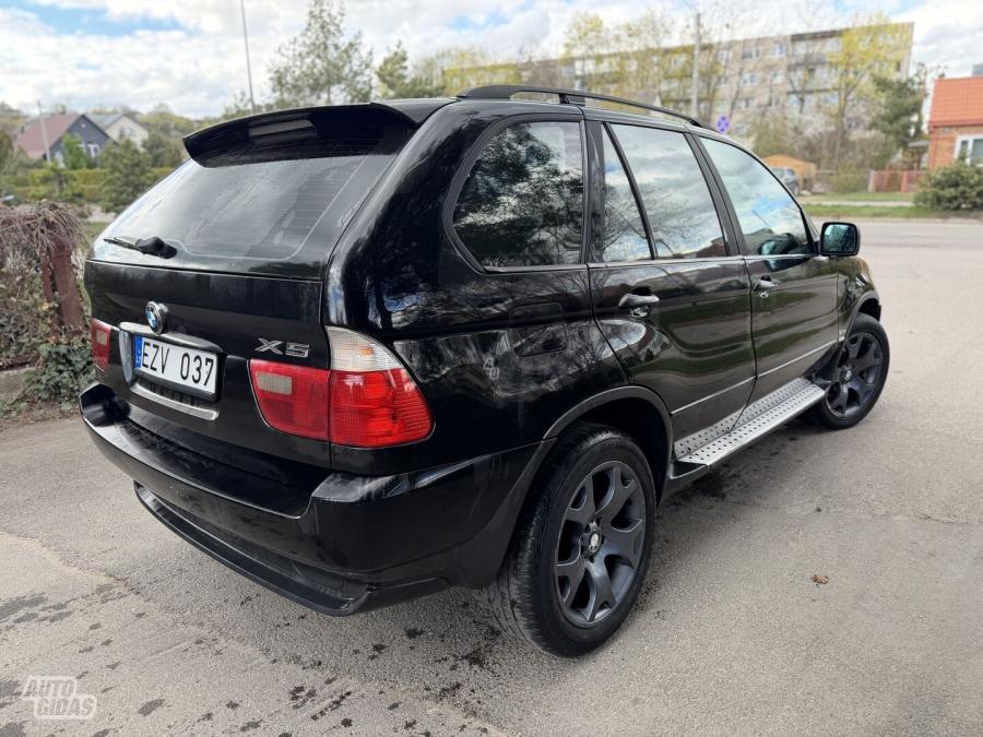 Melns BMW X5 2001 Kauņa, ar dzinēja tilpumu 3.00 L un nobraukumu 252 tūkst. km par 3250 €, foto 6 vietnē AUTOMOTO.COM.LV