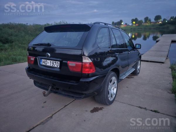Черный БМВ Х5 2001 в Даугавпилс, объемом двигателя 3.00 л и пробегом 285 тыс. км за 4100 €, фото 5 на AUTOMOTO.COM.LV