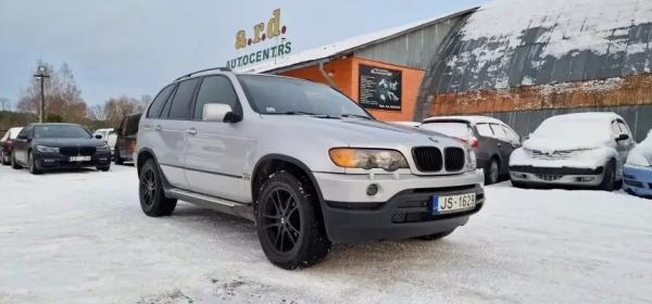 Melns BMW X5 2001 Valmiera, ar dzinēja tilpumu 3.00 L un nobraukumu 347 tūkst. km par 3650 €, foto 1 vietnē AUTOMOTO.COM.LV
