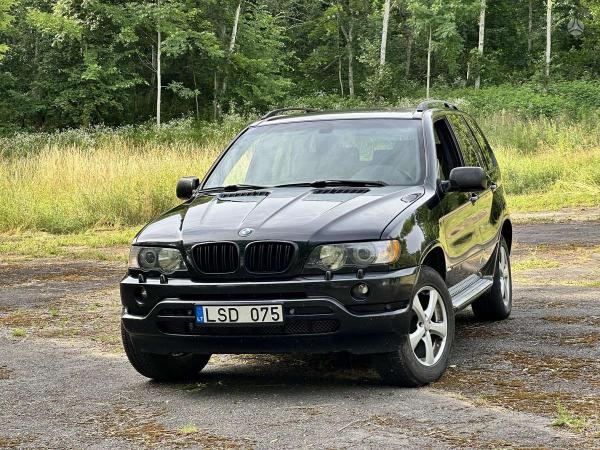 Черный БМВ Х5 2001 в Вильнюс, объемом двигателя 3.00 л и пробегом 400 тыс. км за 1900 €, фото 10 на AUTOMOTO.COM.LV