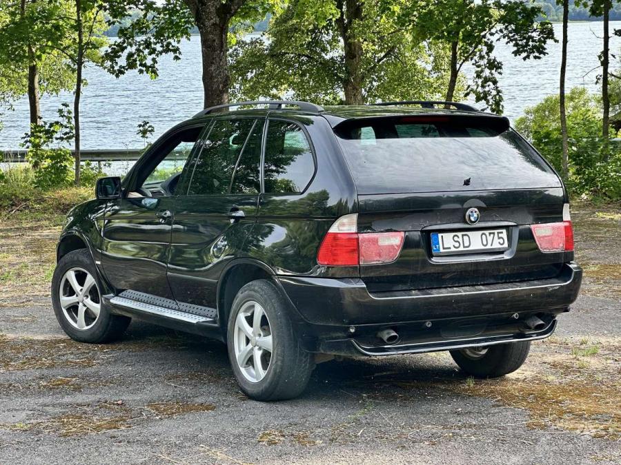 Melns BMW X5 2001 Viļņa, ar dzinēja tilpumu 3.00 L un nobraukumu 400 tūkst. km par 2200 €, foto 10 vietnē AUTOMOTO.COM.LV