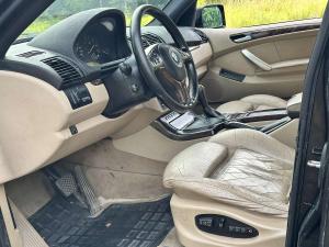 Melns BMW X5 2001 Viļņa, ar dzinēja tilpumu 3.00 L un nobraukumu 400 tūkst. km par 2200 €, foto 15 vietnē AUTOMOTO.COM.LV
