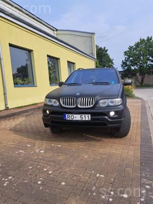 Black BMW X5 2001 in Kuldiga, with an engine capacity of 3.00 L and mileage of 646 thousand km for 3300 €, photo  on AUTOMOTO.COM.LV