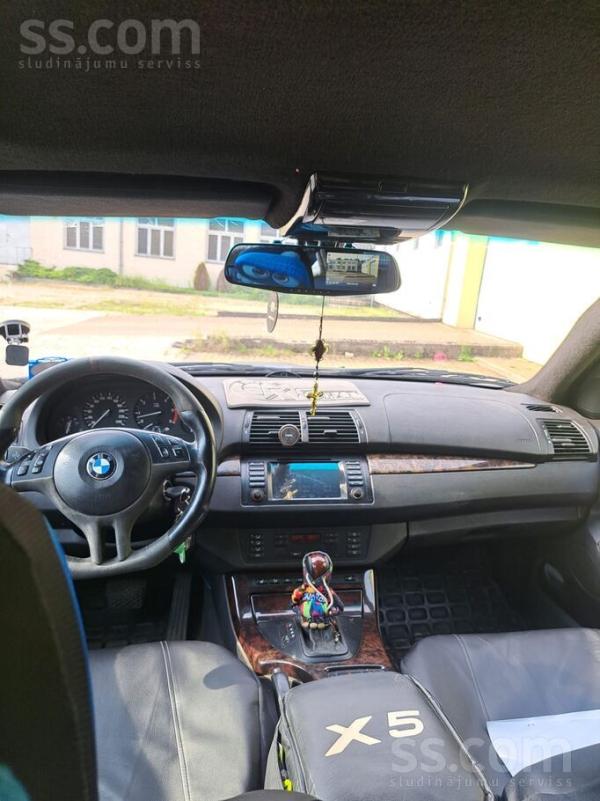 Melns BMW X5 2001 Kuldīga, ar dzinēja tilpumu 3.00 L un nobraukumu 646 tūkst. km par 3300 €, foto 7 vietnē AUTOMOTO.COM.LV