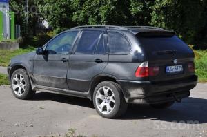 Melns BMW X5 2001 Rīga, ar dzinēja tilpumu 3.00 L un nobraukumu 426 tūkst. km par 1850 €, foto 5 vietnē AUTOMOTO.COM.LV