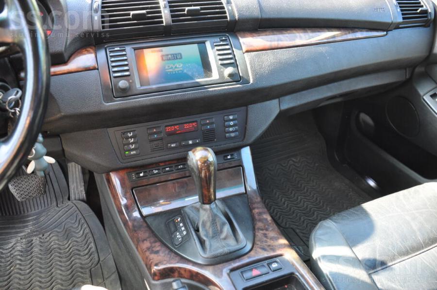 Melns BMW X5 2001 Rīga, ar dzinēja tilpumu 3.00 L un nobraukumu 426 tūkst. km par 1850 €, foto 9 vietnē AUTOMOTO.COM.LV