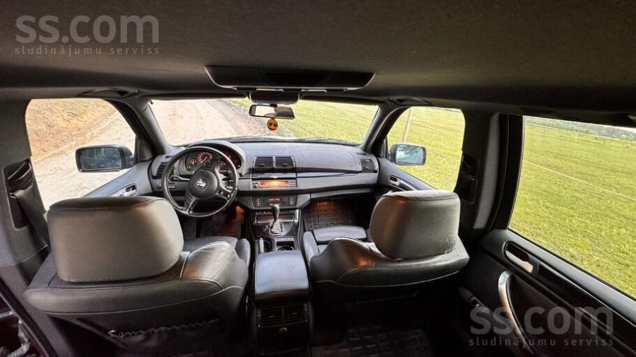 Melns BMW X5 2002 Rīga, ar dzinēja tilpumu 3.00 L un nobraukumu 376 tūkst. km par 8800 €, foto 3 vietnē AUTOMOTO.COM.LV