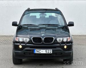 Black BMW X5 2002 in Riga, with an engine capacity of 3.00 L and mileage of 305 thousand km for 4690 €, photo 2 on AUTOMOTO.COM.LV