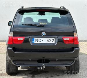 Black BMW X5 2002 in Riga, with an engine capacity of 3.00 L and mileage of 305 thousand km for 4690 €, photo 5 on AUTOMOTO.COM.LV