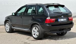 Black BMW X5 2002 in Riga, with an engine capacity of 3.00 L and mileage of 305 thousand km for 4690 €, photo 6 on AUTOMOTO.COM.LV