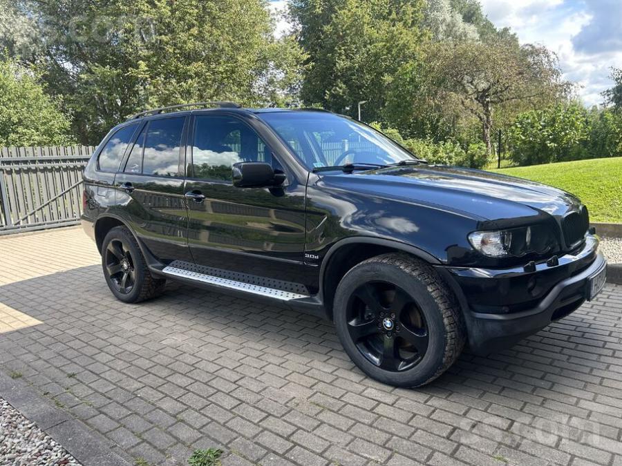 Melns BMW X5 2002 Talsi, ar dzinēja tilpumu 3.00 L un nobraukumu 409 tūkst. km par 4000 €, foto 1 vietnē AUTOMOTO.COM.LV