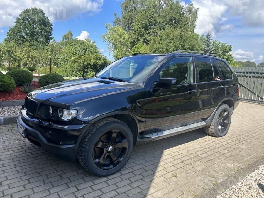 Melns BMW X5 2002 Talsi, ar dzinēja tilpumu 3.00 L un nobraukumu 409 tūkst. km par 4000 €, foto 5 vietnē AUTOMOTO.COM.LV