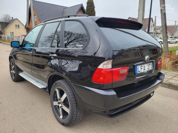 Black BMW X5 2002 in Alytus, with an engine capacity of 3.00 L and mileage of 380 thousand km for 3450 €, photo 8 on AUTOMOTO.COM.LV