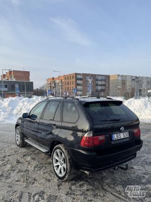 Black BMW X5 2002 in Palanga, with an engine capacity of 2.90 L and mileage of 390 thousand km for 3650 €, photo 7 on AUTOMOTO.COM.LV