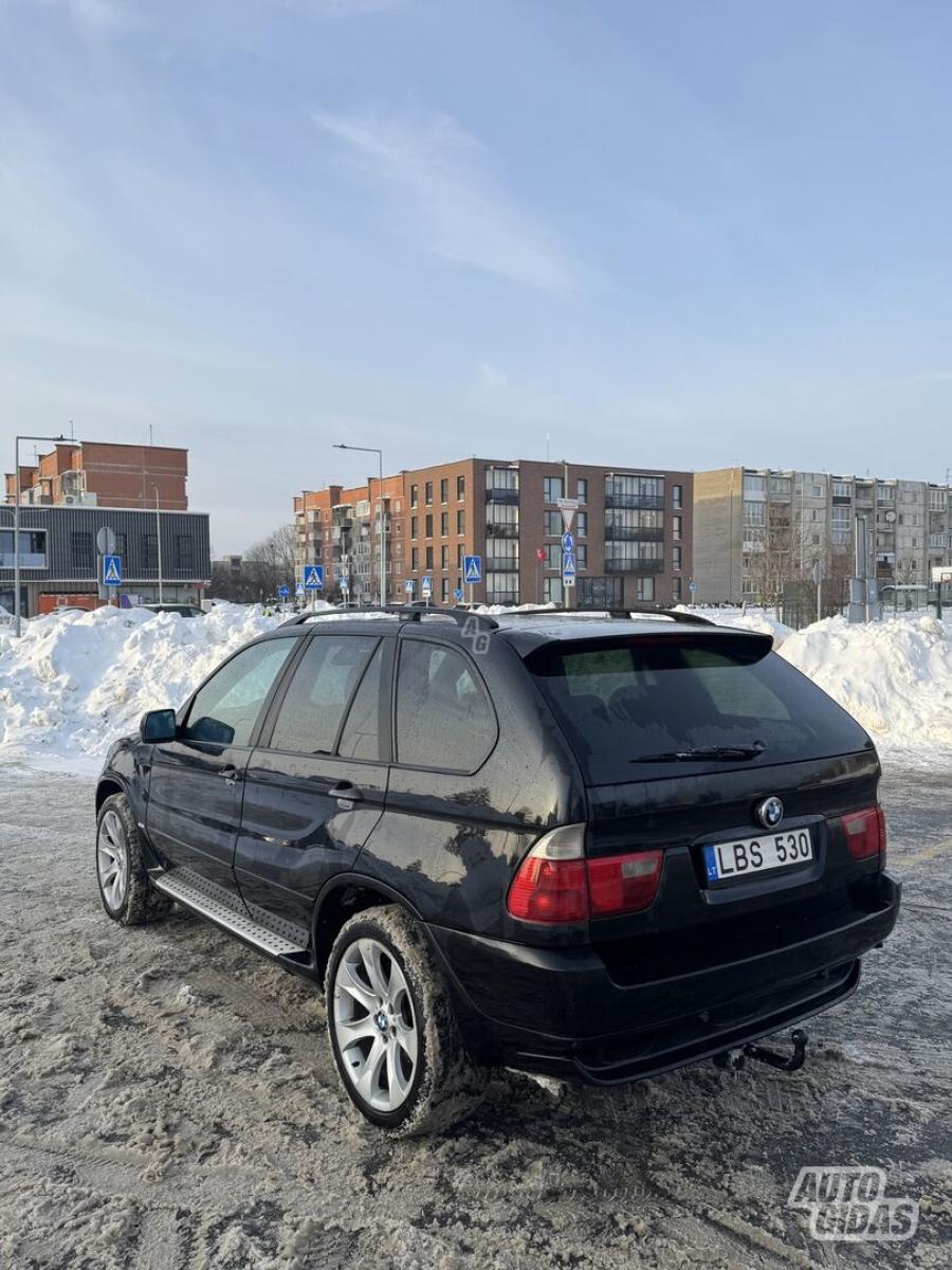 Black BMW X5 2002 in Palanga, with an engine capacity of 2.90 L and mileage of 390 thousand km for 3650 €, photo 7 on AUTOMOTO.COM.LV