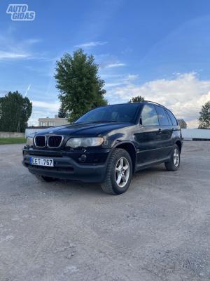 Melns BMW X5 2002 Šauļi, ar dzinēja tilpumu 3.00 L un nobraukumu 432 tūkst. km par 2500 €, foto  vietnē AUTOMOTO.COM.LV