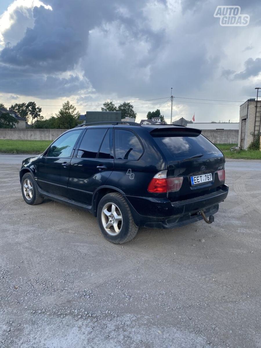 Melns BMW X5 2002 Šauļi, ar dzinēja tilpumu 3.00 L un nobraukumu 432 tūkst. km par 2500 €, foto 2 vietnē AUTOMOTO.COM.LV