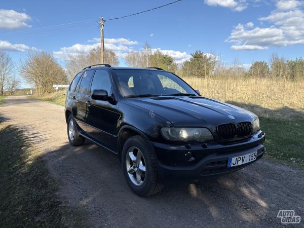 Melns BMW X5 2002 Alīta, ar dzinēja tilpumu 3.00 L un nobraukumu 350 tūkst. km par 3000 €, foto 2 vietnē AUTOMOTO.COM.LV