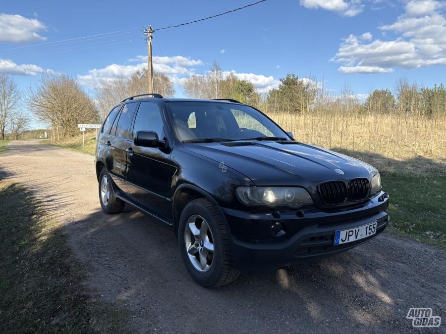 Melns BMW X5 2002 Alīta, ar dzinēja tilpumu 3.00 L un nobraukumu 350 tūkst. km par 3000 €, foto 3 vietnē AUTOMOTO.COM.LV