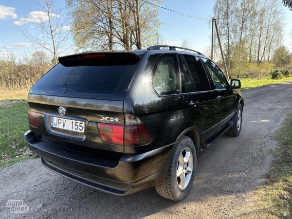 Melns BMW X5 2002 Alīta, ar dzinēja tilpumu 3.00 L un nobraukumu 350 tūkst. km par 3000 €, foto 4 vietnē AUTOMOTO.COM.LV