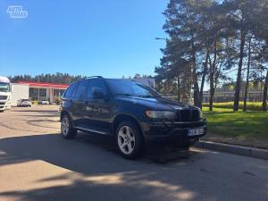 Black BMW X5 2002 in Vilnius, with an engine capacity of 3.00 L and mileage of 280 thousand km for 4450 €, photo  on AUTOMOTO.COM.LV