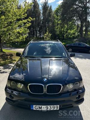 Melns BMW X5 2002 Rīga, ar dzinēja tilpumu 3.00 L un nobraukumu 364 tūkst. km par 5000 €, foto  vietnē AUTOMOTO.COM.LV
