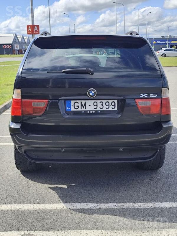 Melns BMW X5 2002 Rīga, ar dzinēja tilpumu 3.00 L un nobraukumu 364 tūkst. km par 4200 €, foto 4 vietnē AUTOMOTO.COM.LV