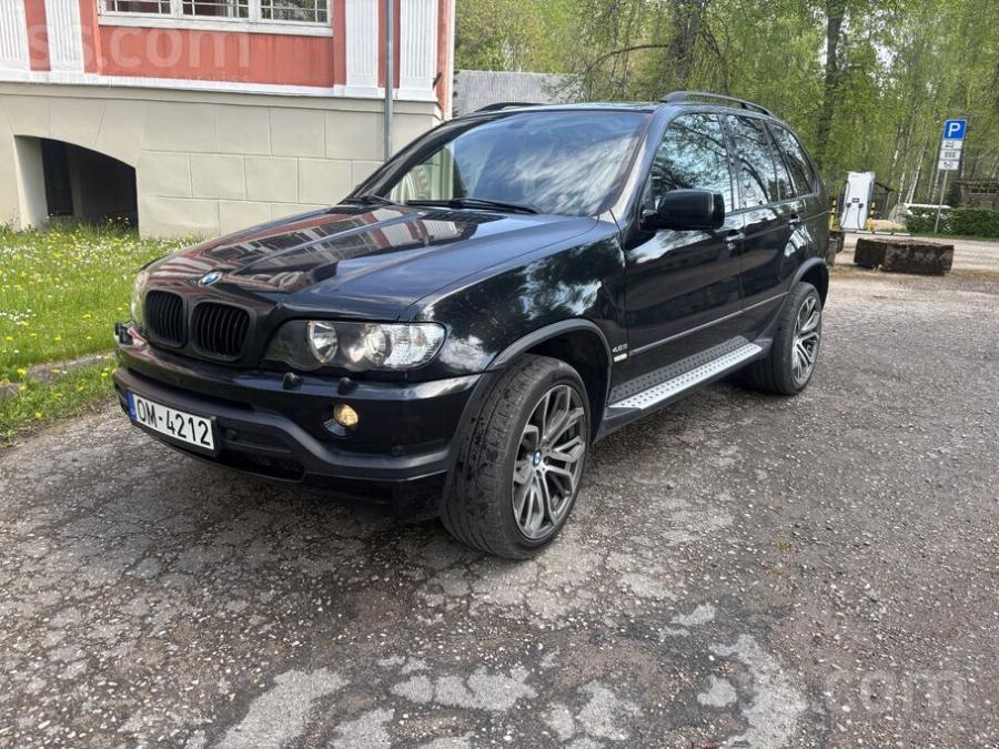 Melns BMW X5 2002 Cēsis, ar dzinēja tilpumu 4.60 L un nobraukumu 246 tūkst. km par 7400 €, foto 4 vietnē AUTOMOTO.COM.LV