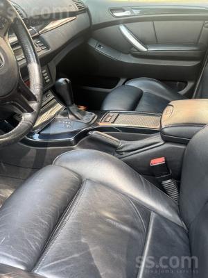 Melns BMW X5 2002 Cēsis, ar dzinēja tilpumu 4.60 L un nobraukumu 246 tūkst. km par 7400 €, foto 13 vietnē AUTOMOTO.COM.LV