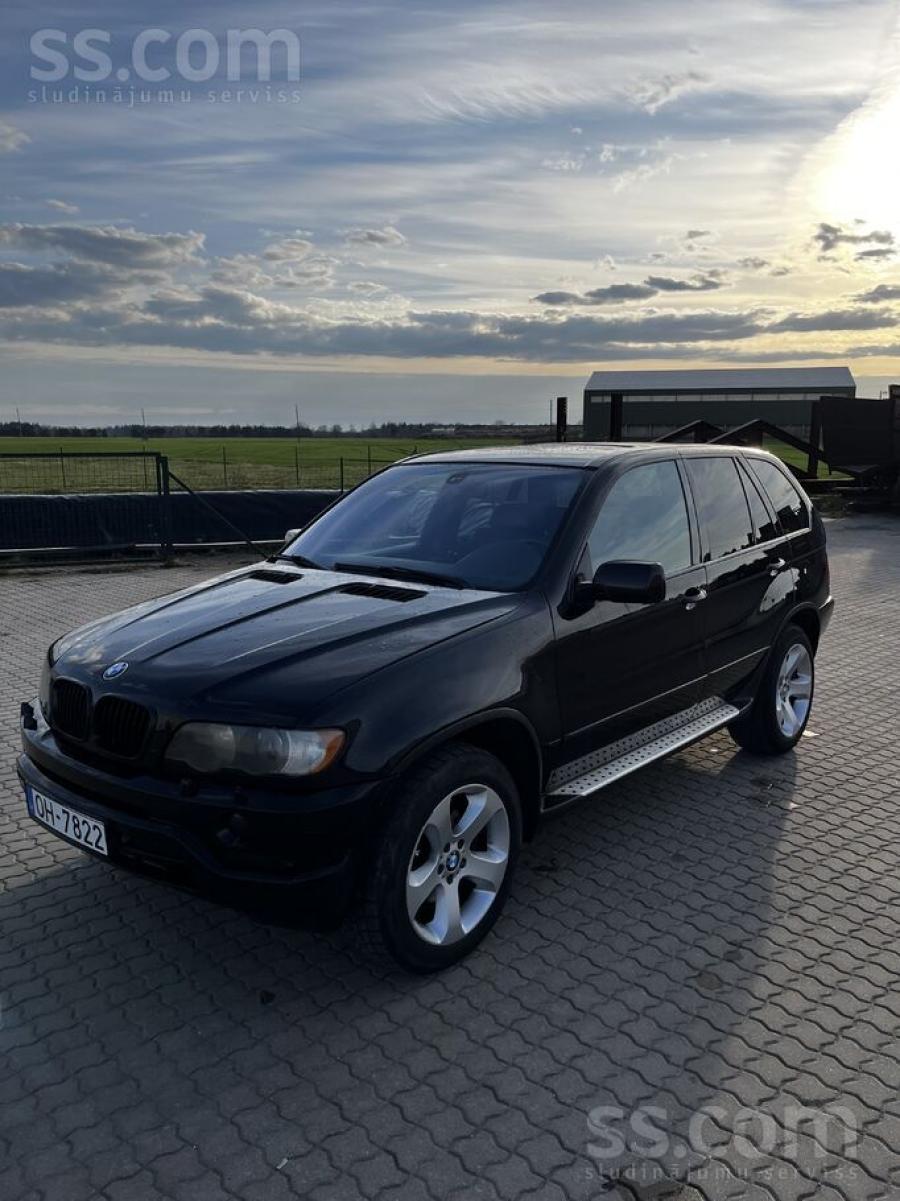 Melns BMW X5 2002 Saldus, ar dzinēja tilpumu 3.00 L un nobraukumu 390 tūkst. km par 3900 €, foto 3 vietnē AUTOMOTO.COM.LV