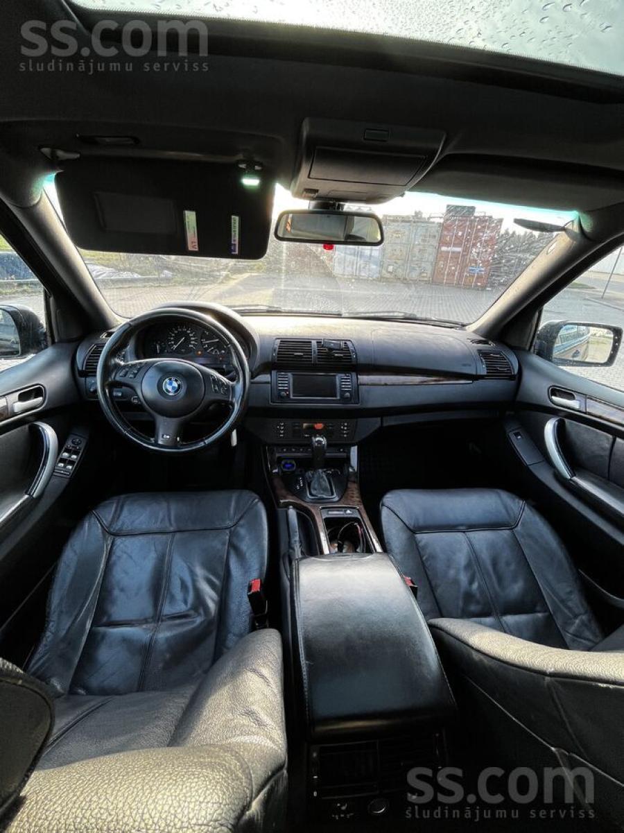 Melns BMW X5 2002 Saldus, ar dzinēja tilpumu 3.00 L un nobraukumu 390 tūkst. km par 3900 €, foto 17 vietnē AUTOMOTO.COM.LV