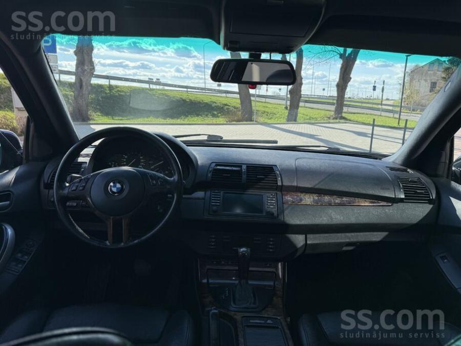 Черный БМВ Х5 2002 в Даугавпилс, объемом двигателя 3.00 л и пробегом 334 тыс. км за 5000 €, фото 8 на AUTOMOTO.COM.LV