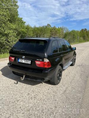 Черный БМВ Х5 2002 в Кулдига, объемом двигателя 3.00 л и пробегом 420 тыс. км за 2950 €, фото 4 на AUTOMOTO.COM.LV
