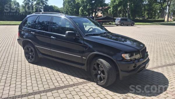 Melns BMW X5 2002 Alūksne, ar dzinēja tilpumu 3.00 L un nobraukumu 480 tūkst. km par 3800 €, foto 2 vietnē AUTOMOTO.COM.LV
