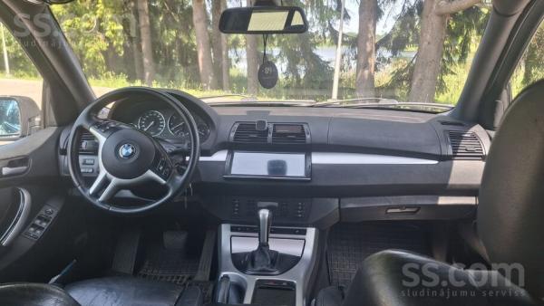 Melns BMW X5 2002 Alūksne, ar dzinēja tilpumu 3.00 L un nobraukumu 480 tūkst. km par 3800 €, foto 5 vietnē AUTOMOTO.COM.LV